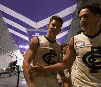 Carlton Blues Celebration GIF by Carlton Football Club - Find & Share ...