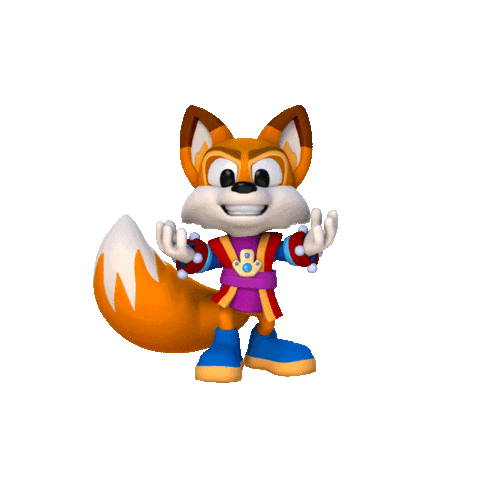Video Game Fox Sticker by Playful Studios for iOS & Android | GIPHY