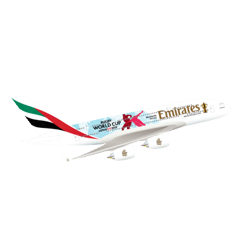 Rugby World Cup Travel Sticker by Emirates for iOS & Android | GIPHY