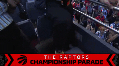 Celebrate Toronto Raptors GIF by NBA - Find & Share on GIPHY