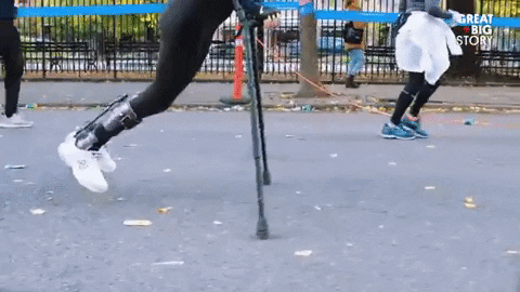 Nyc Marathon Running GIF by Great Big Story - Find & Share on GIPHY