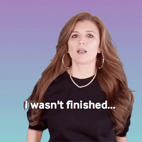 Speak Back And Forth GIF by Amanda Cee Media - Find & Share on GIPHY