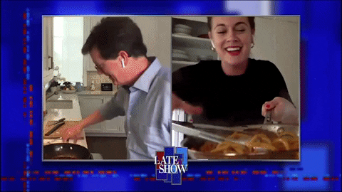 Stephen Colbert Food GIF by The Late Show With Stephen Colbert - Find ...