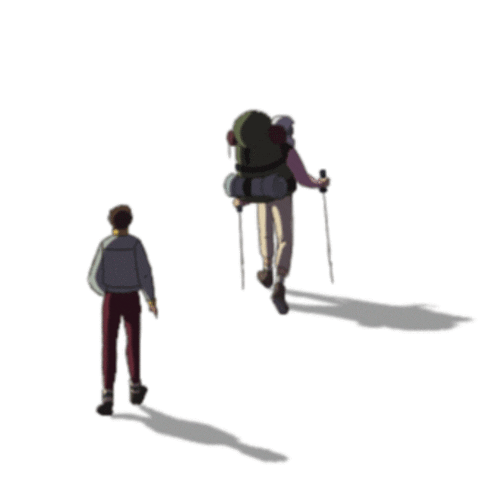 Hiking Backpacking Sticker by Travel Oregon for iOS & Android | GIPHY