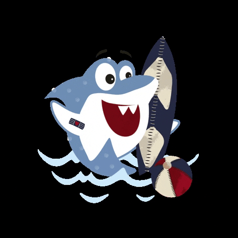 Boo Boo Shark GIF by Boo Boo Ball USA - Find & Share on GIPHY