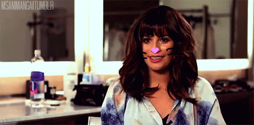Lea Michele Kitty Find And Share On Giphy