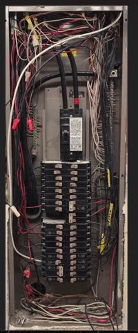 some before/after I gave the panel some TLC (with gif) : r/electricians