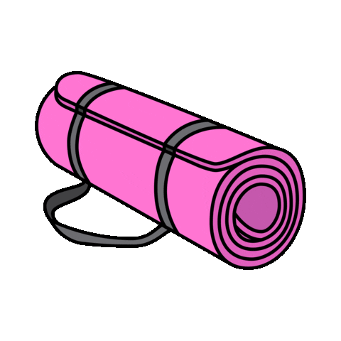 Yoga Meditation Sticker by Marcela Illustrates for iOS & Android | GIPHY