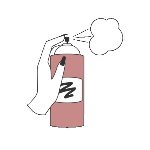 Art Spray Sticker by Quimbyfranovich for iOS & Android | GIPHY