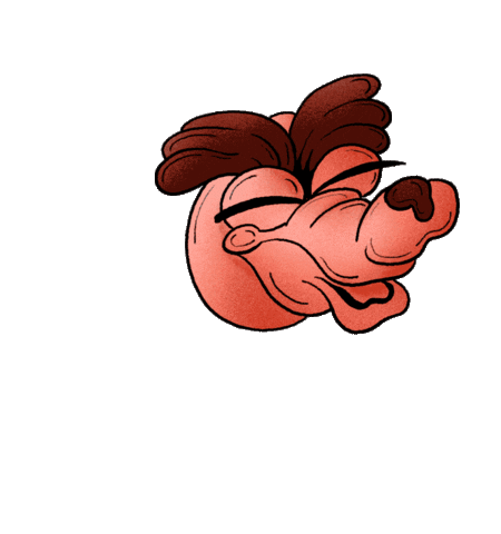 Dog Breathe Sticker by Pia Graf for iOS & Android | GIPHY