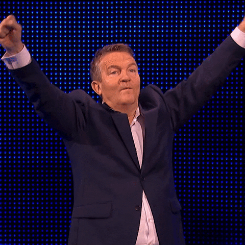 Celebration Cheering GIF by PotatoITV - Find & Share on GIPHY