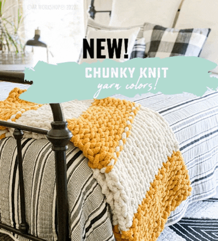 Yarn Chunky Knit Blanket GIF by Anders Ruff Workshop - Find & Share on ...