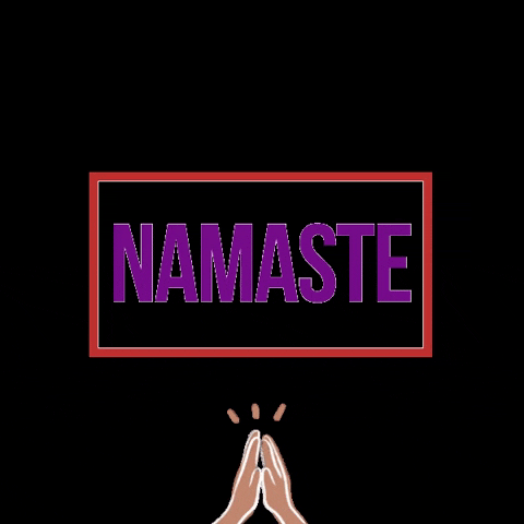 Mind Namaste GIF by IamOneMind - Find & Share on GIPHY