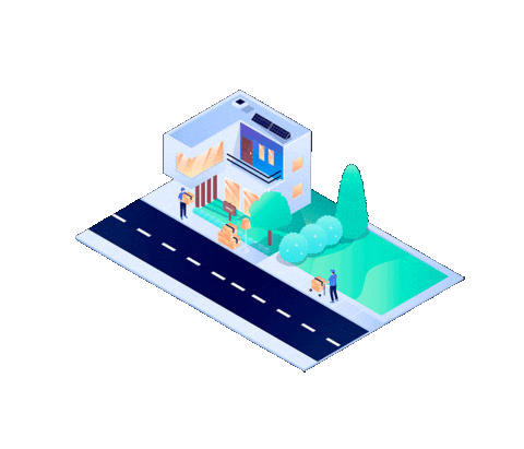 For Sale House Sticker by byebyerent for iOS & Android | GIPHY