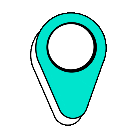 Location Pin Sticker by Muud Creative for iOS & Android | GIPHY