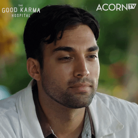Good Karma Hospital Reaction GIF by Acorn TV - Find & Share on GIPHY