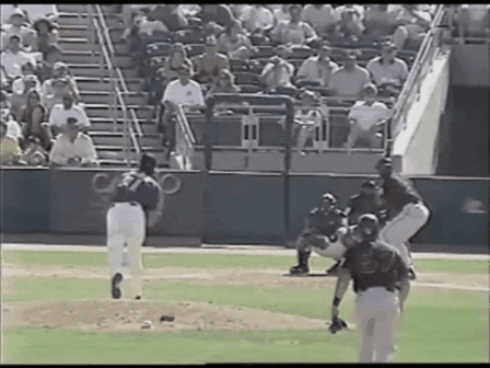 Randy Johnson Hitting A Bird GIFs - Find & Share on GIPHY