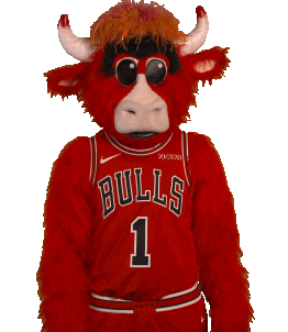Benny The Bull Nba Sticker by Chicago Bulls for iOS & Android | GIPHY