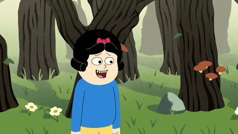 Snow White Happy Cry GIF by Adult Swim - Find & Share on GIPHY
