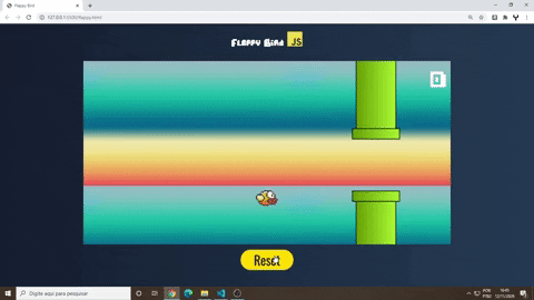 GitHub - edsnasc/flappy-bird-clone: Clone do Flappy Bird