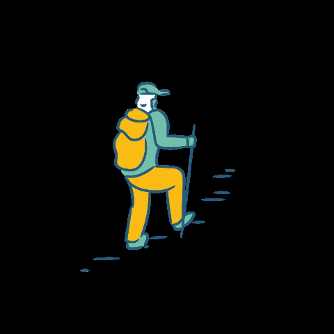 Hiking GIF by BCAleTrail - Find & Share on GIPHY