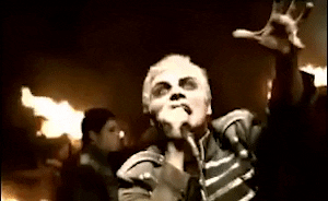 Gerard Way Fire GIF by My Chemical Romance - Find & Share on GIPHY