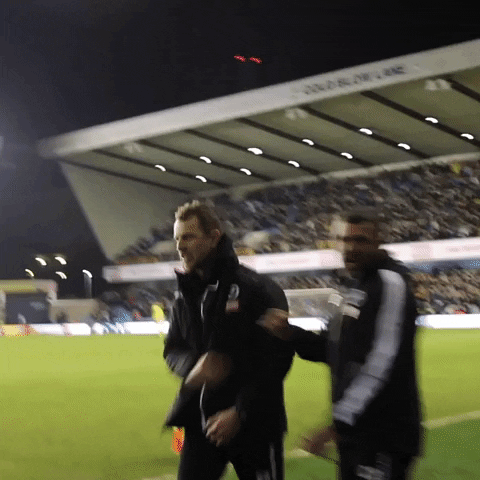 Gary Rowett Win GIF by MillwallFC - Find & Share on GIPHY