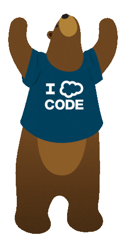 Bear Web Sticker by Dreamforce & Salesforce Events for iOS & Android ...