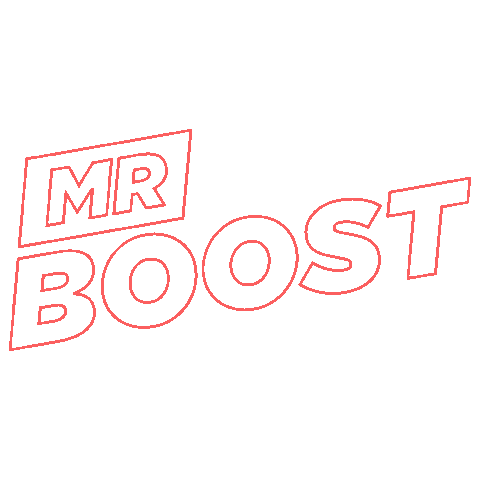 Logo Pink Sticker by Mr Boost for iOS & Android | GIPHY