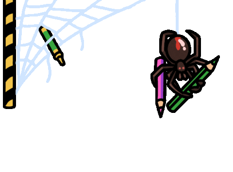 Spider Web Sticker by cloakwork for iOS & Android | GIPHY
