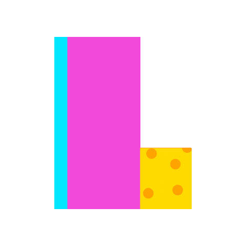 Typography L Sticker by Zach Horst for iOS & Android | GIPHY