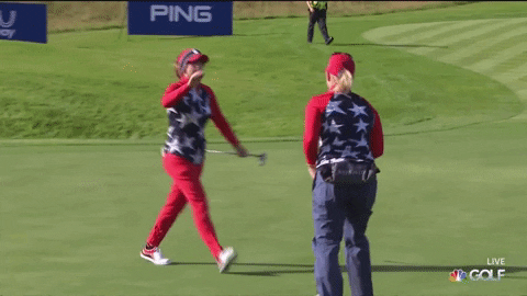 High Five Womens Golf GIF by LPGA - Find & Share on GIPHY