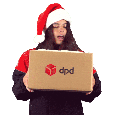 Christmas Delivery Sticker by DPD France for iOS & Android | GIPHY