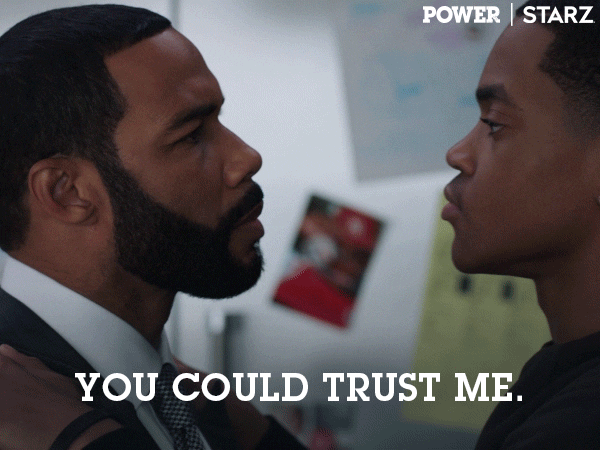 You Can Trust Me Michael Rainey Jr GIF by Power - Find & Share on GIPHY