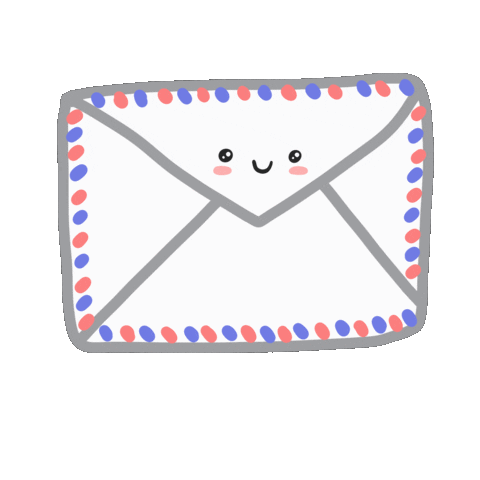 Flying Love Letter Sticker by ElisaBasilisa for iOS & Android | GIPHY