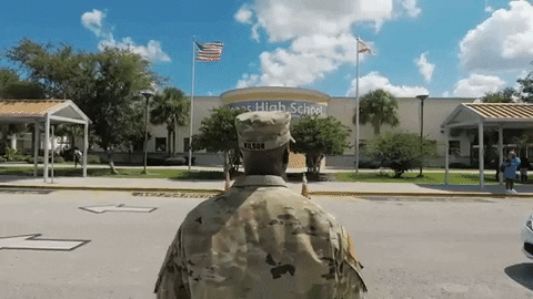 Back To School Army GIF by NationalGuard - Find & Share on GIPHY
