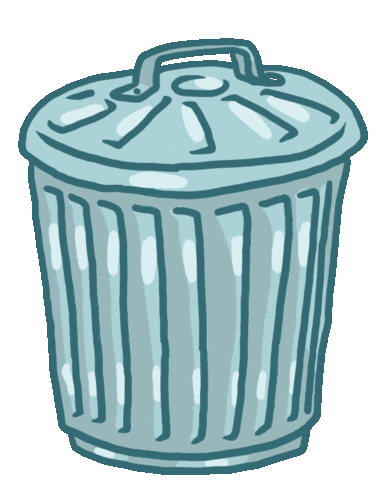 Trash Sticker for iOS & Android | GIPHY