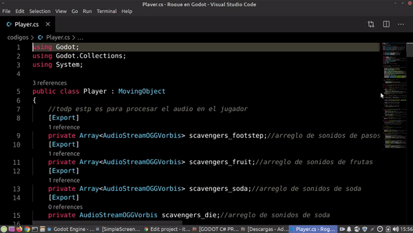 GitHub - kone9/Rogue-en-Godot-cSharp: Godot engine-Roguelike siguiendo un tutorial de unity en ...