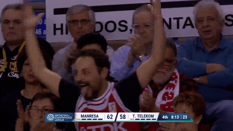 Food Fan GIF by Basketball Champions League - Find & Share on GIPHY