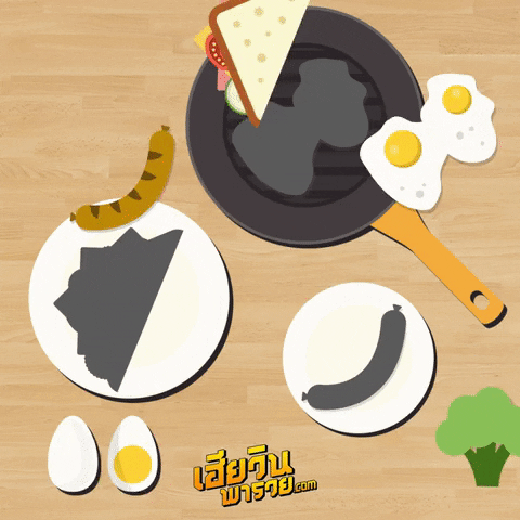 Catch the Food Plates at the Right Time - VideosGifs.Net