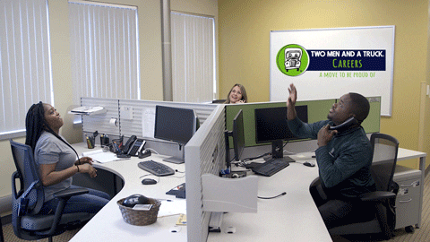 Moving Customer Service GIF by TWO MEN AND A TRUCK® - Find & Share on GIPHY