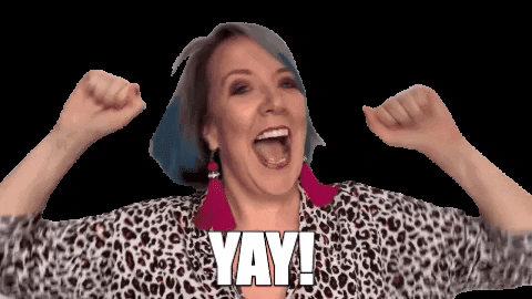 Happy Yas GIF by maddyshine - Find & Share on GIPHY