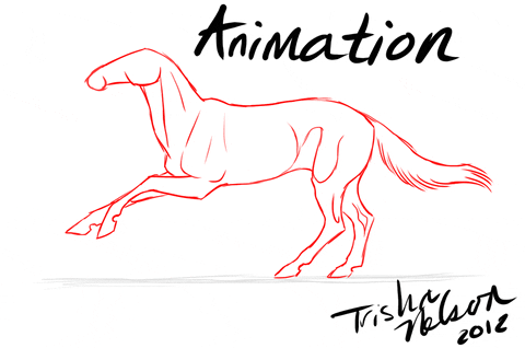 Horse Running Animation Frames