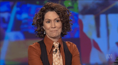 Kitty Flanagan Power GIF by The Weekly TV - Find & Share on GIPHY