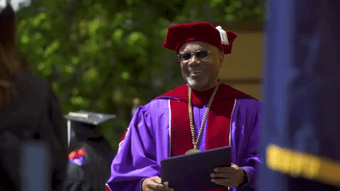 President Graduation GIF by Linfield College - Find & Share on GIPHY