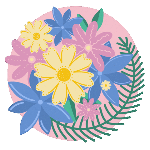 Flowers Pastel Sticker for iOS & Android | GIPHY
