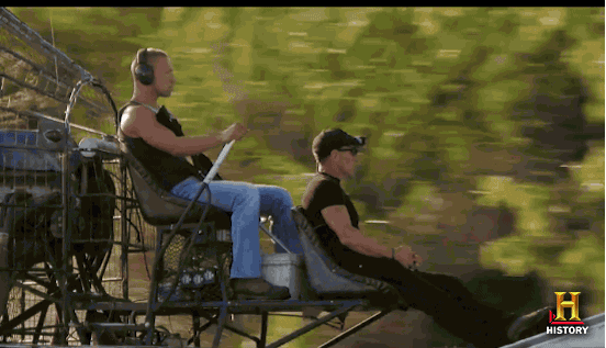 Relaxed Boat GIF by Swamp People - Find & Share on GIPHY