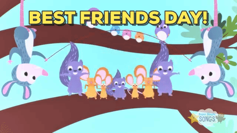 #Supersimplelearning #Supersimplesongs #Bestfriends #Friends #Cute GIF ...