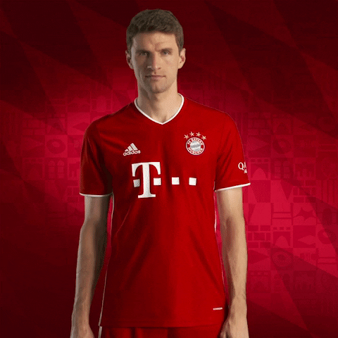 Lets Go Shirt GIF by FC Bayern Munich - Find & Share on GIPHY