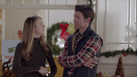 Christmas Time Love GIF by Hallmark Channel - Find & Share on GIPHY